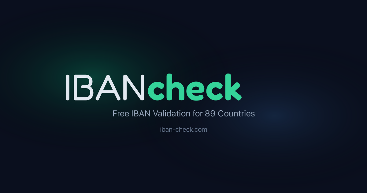 Deutsches IBAN-Format | iban-check.com